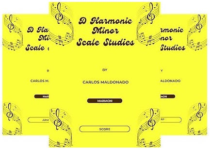 D Harmonic Minor Scale Studies – CM Mariachi Resources